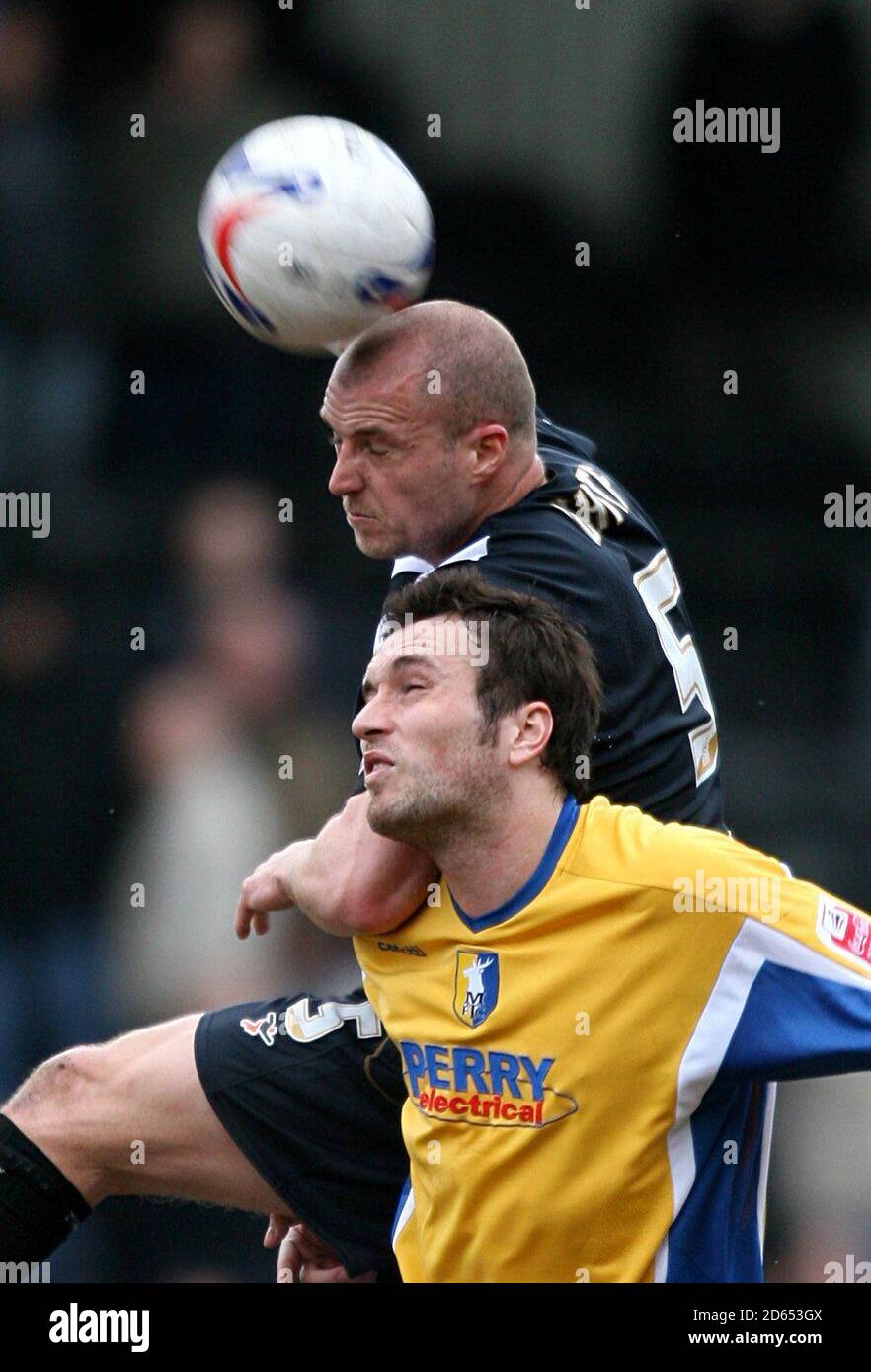 Mansfield town battle ball hi-res stock photography and images - Alamy