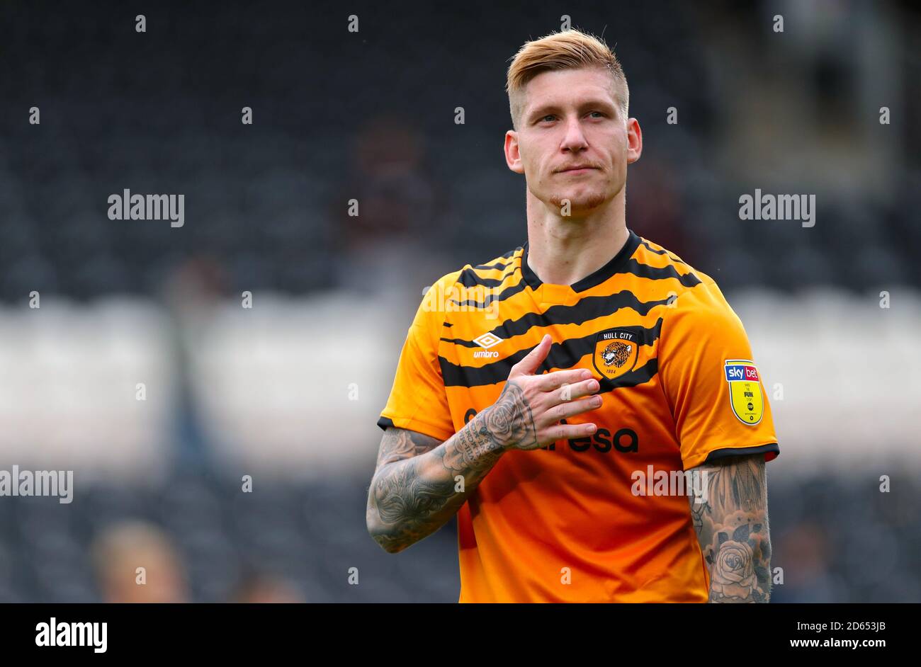 Hull City's Jordy de Wijs Stock Photo - Alamy