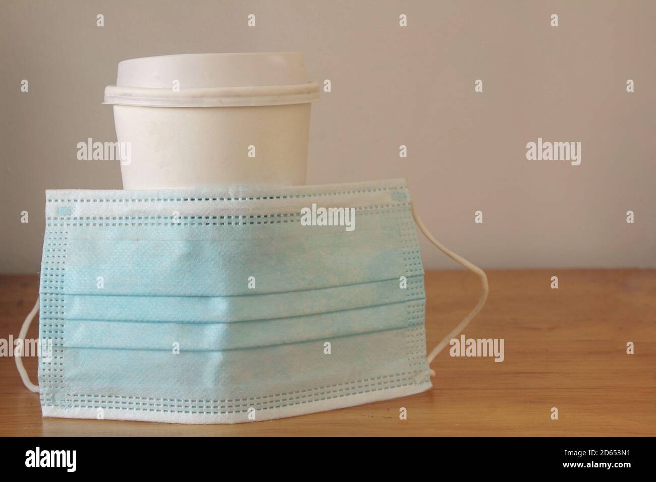 Medical mask cup restrictions hi-res stock photography and images - Alamy