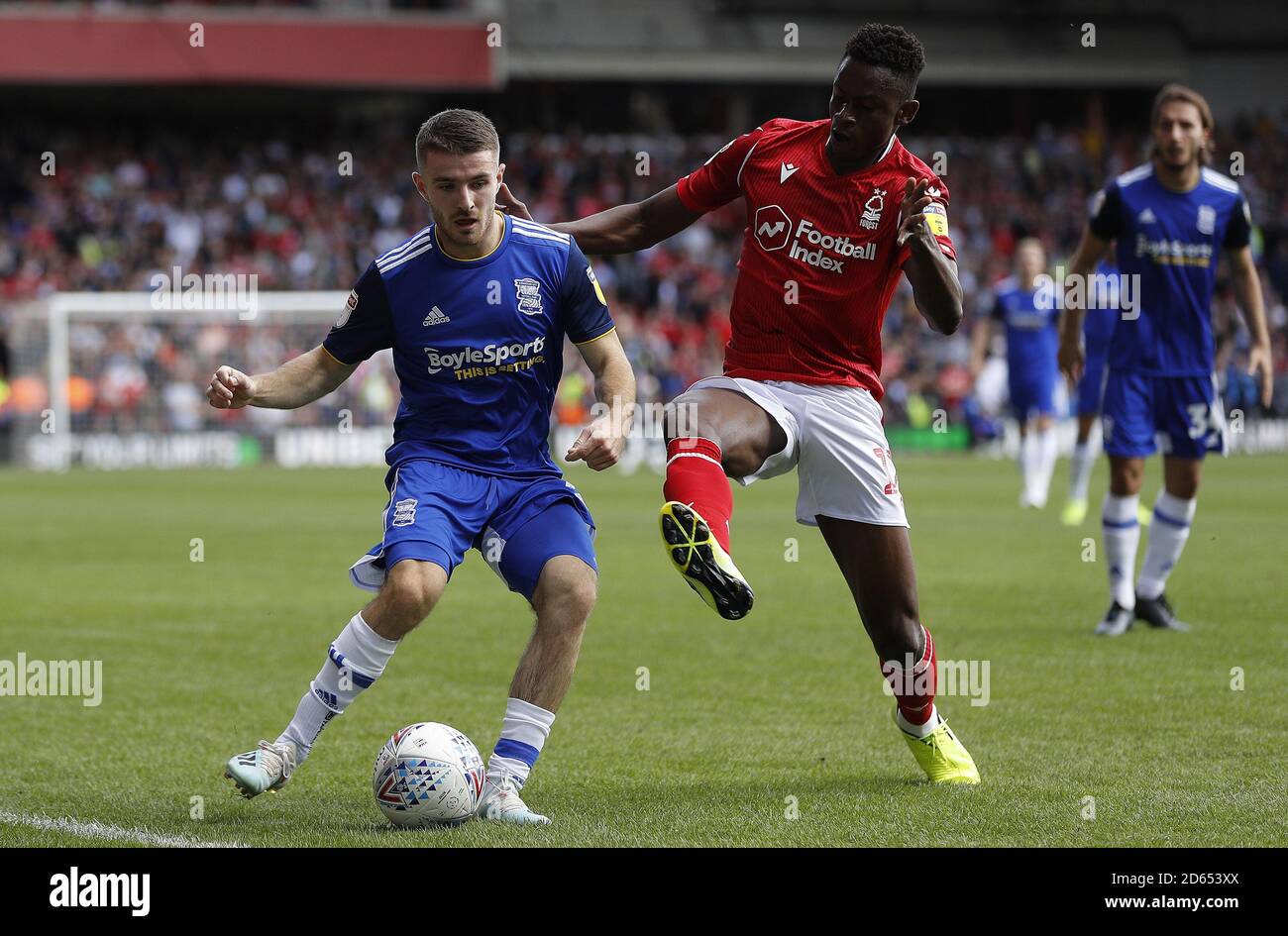 Nottingham Forest's Alfa Semedo challenges Birmingham City's Daniel ...