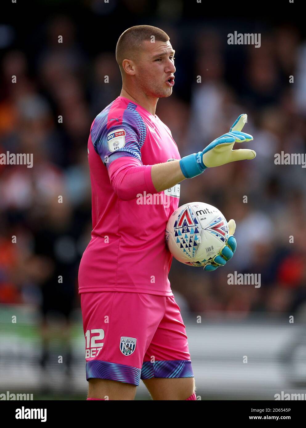 West Bromwich Albion goalkeeper Sam Johnstone Stock Photo - Alamy