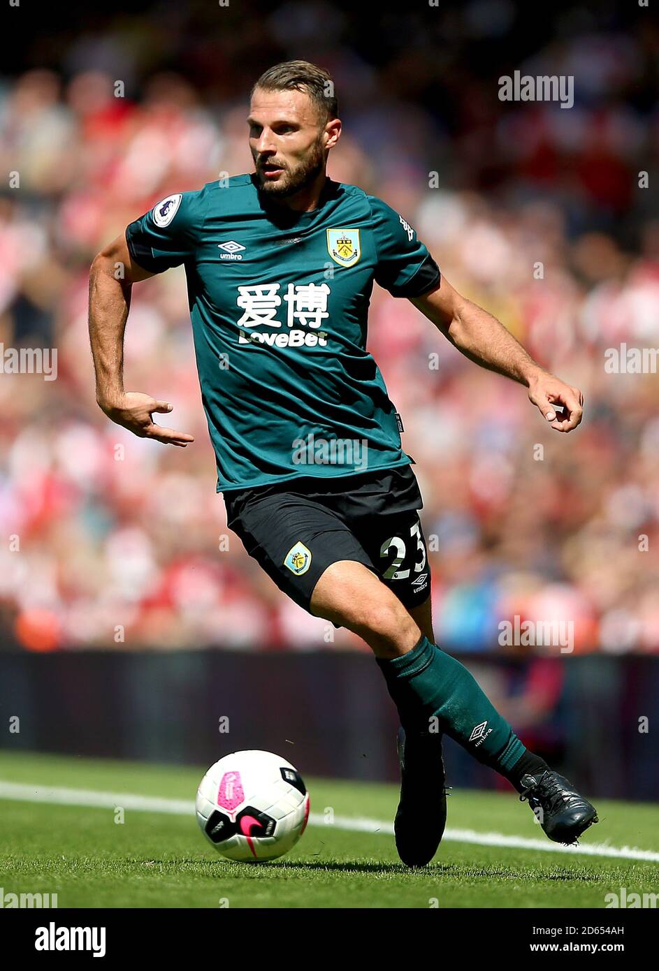 Burnley's Erik Pieters Stock Photo - Alamy