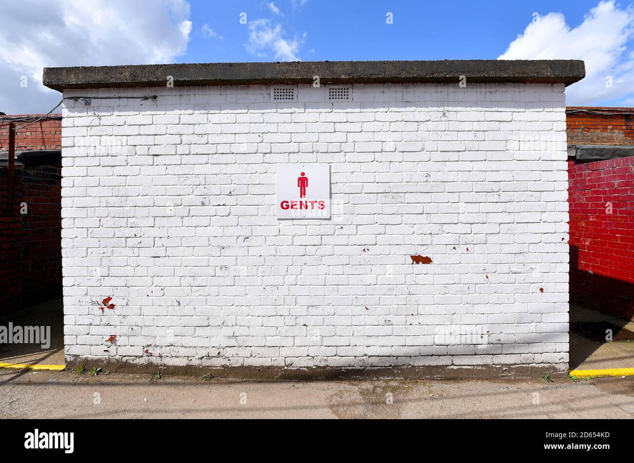 Gents toilets football hi-res stock photography and images - Alamy