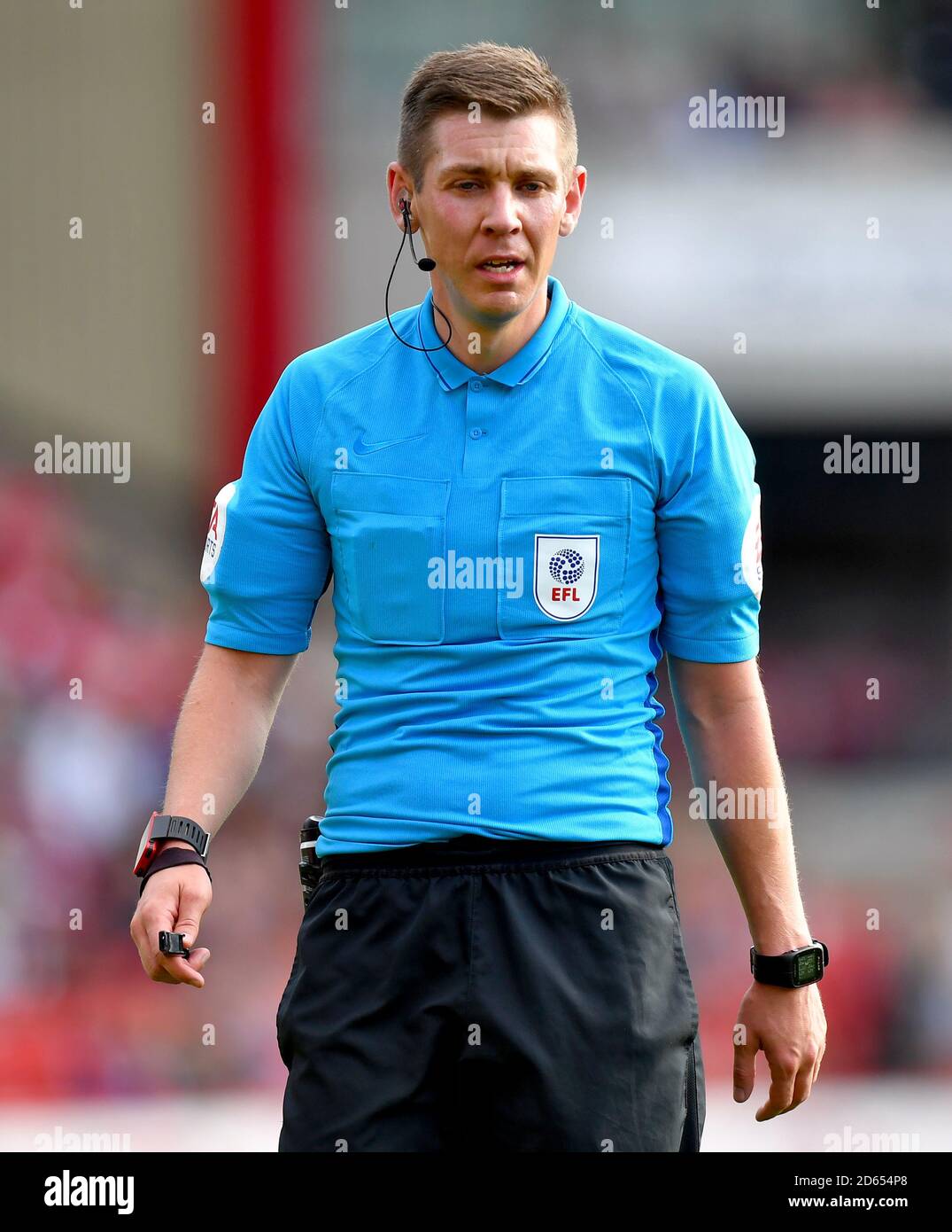 Referee Matthew Donohue Stock Photo - Alamy