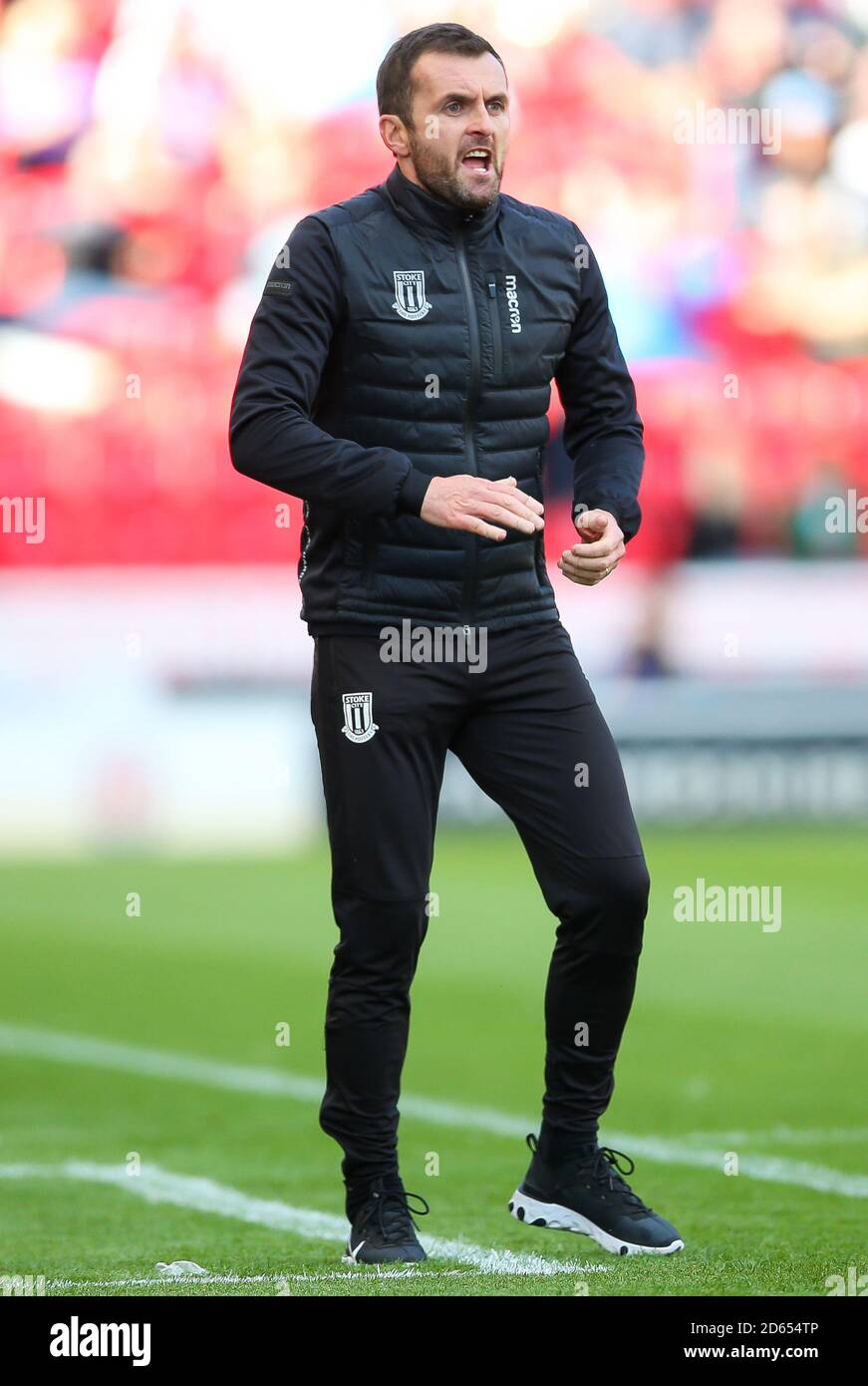 Stoke City manager Nathan Jones Stock Photo - Alamy