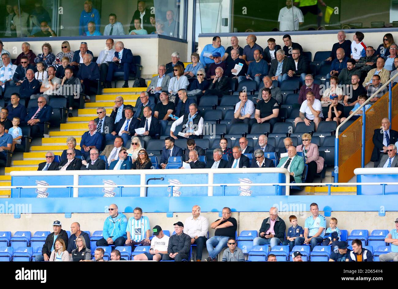 General view of fans in the stands Stock Photo - Alamy