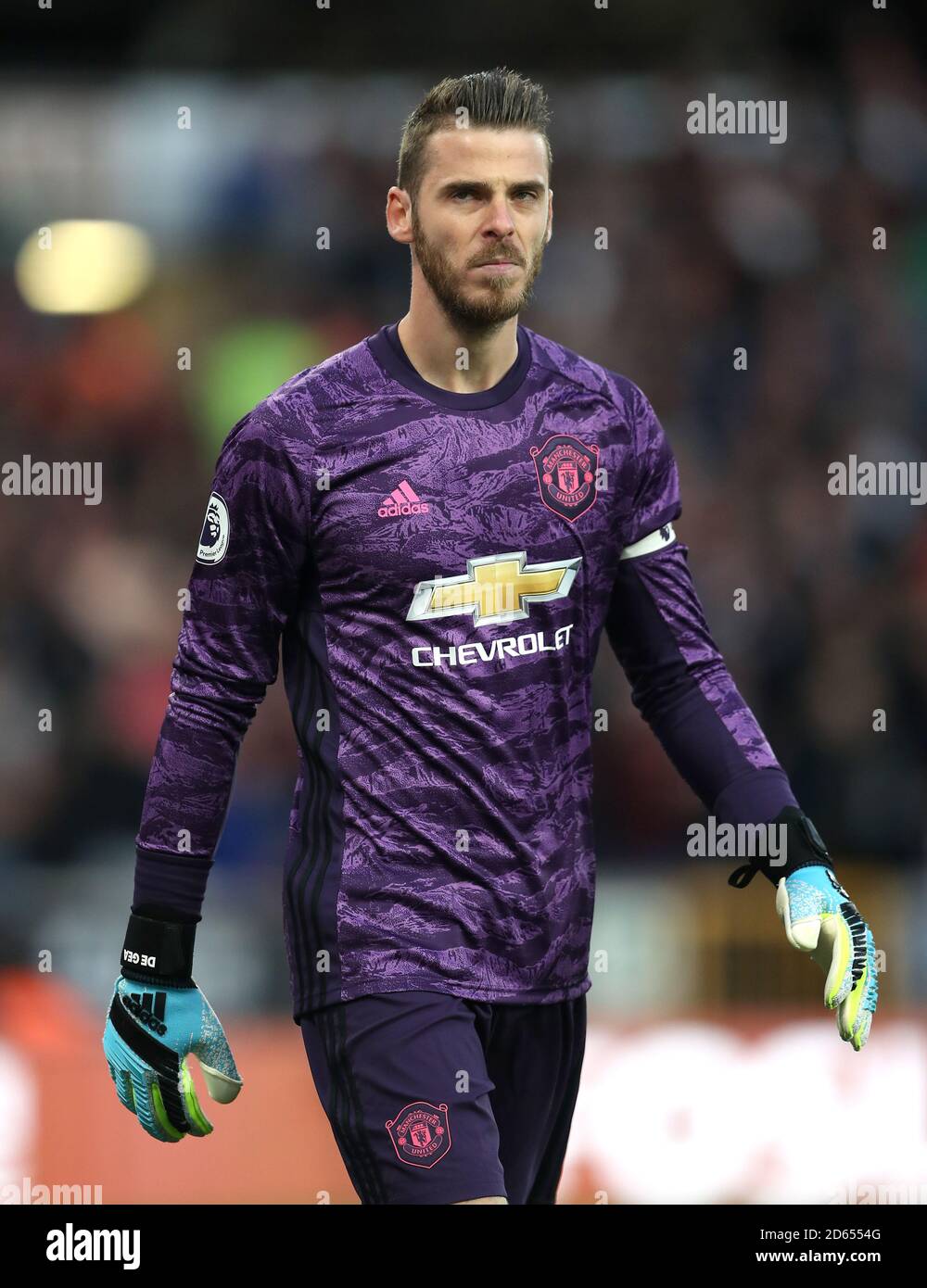Manchester United goalkeeper David de Gea Stock Photo - Alamy