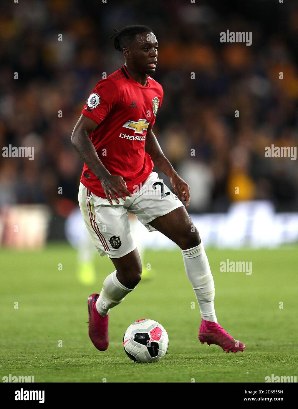 Manchester United's Aaron Wan-Bissaka Stock Photo - Alamy