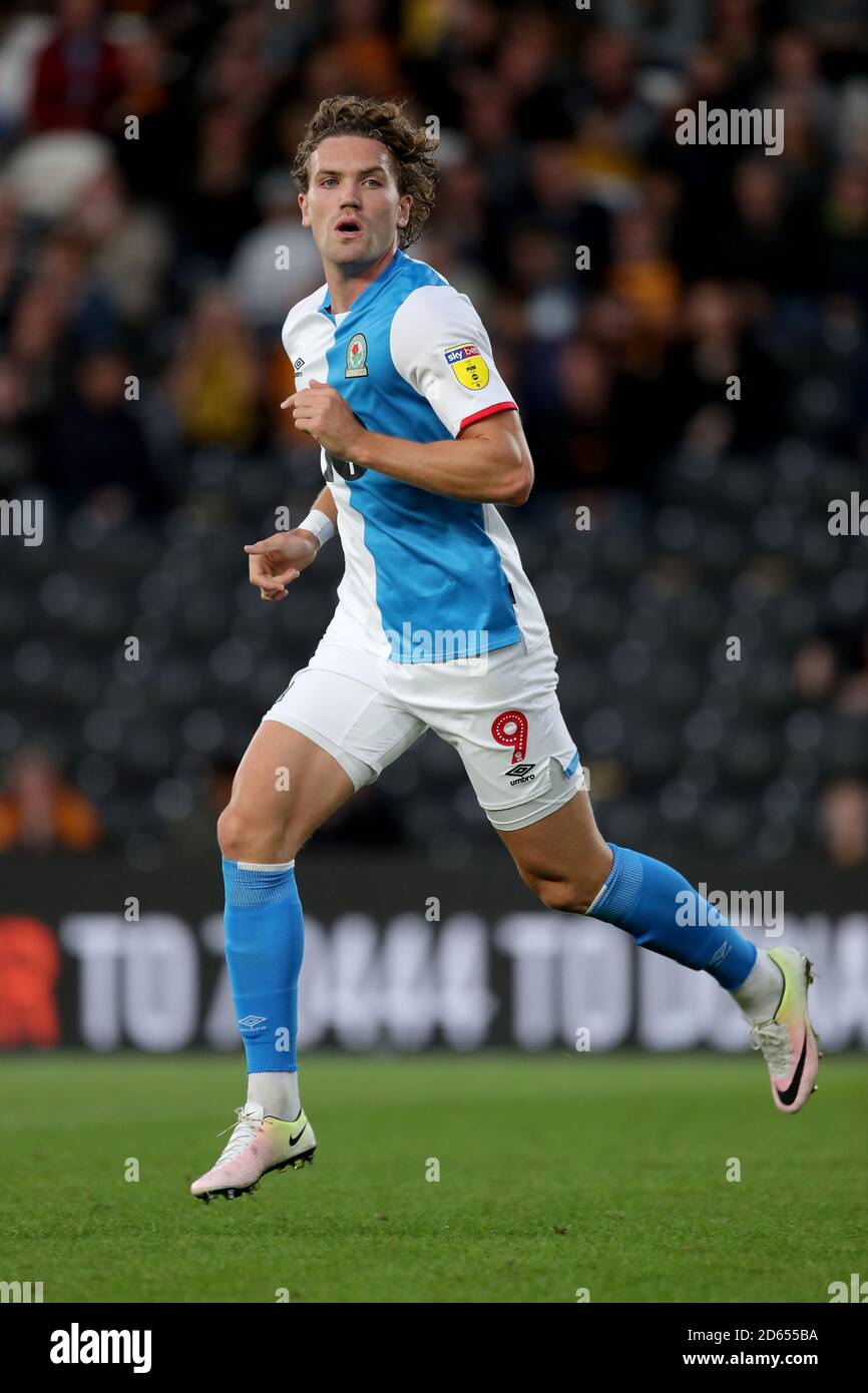 Blackburn Rovers' Sam Gallagher Stock Photo - Alamy