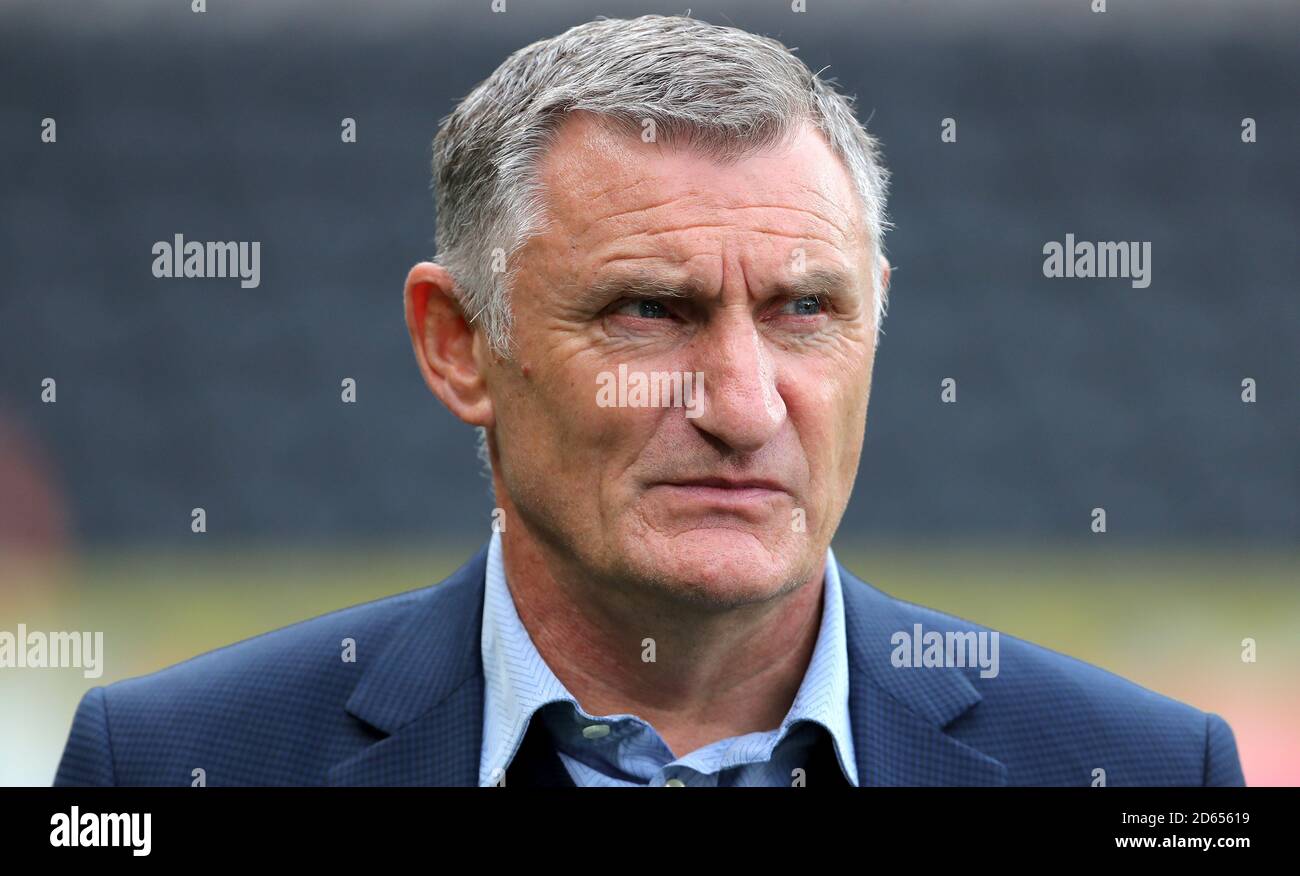Blackburn Rovers manager Tony Mowbray Stock Photo - Alamy