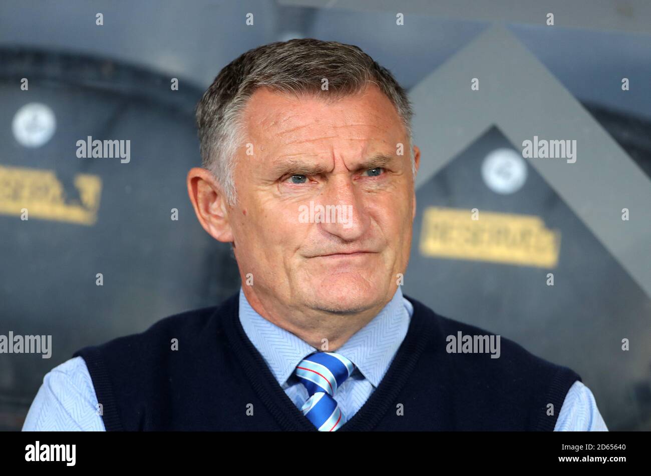 Blackburn Rovers manager Tony Mowbray Stock Photo - Alamy