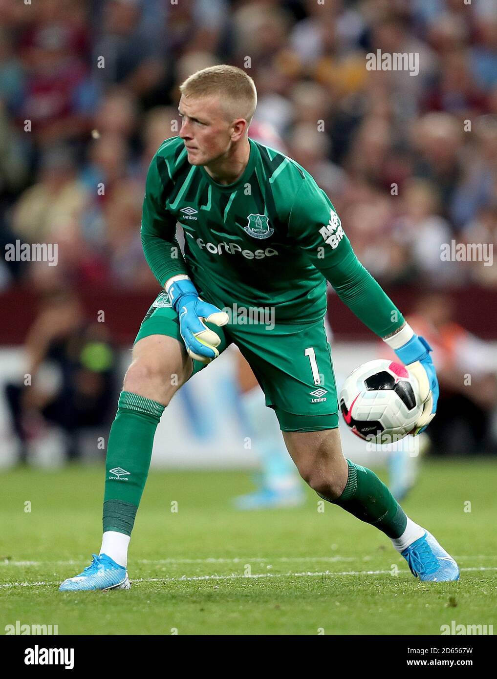 Everton goalkeeper Jordan Pickford Stock Photo - Alamy