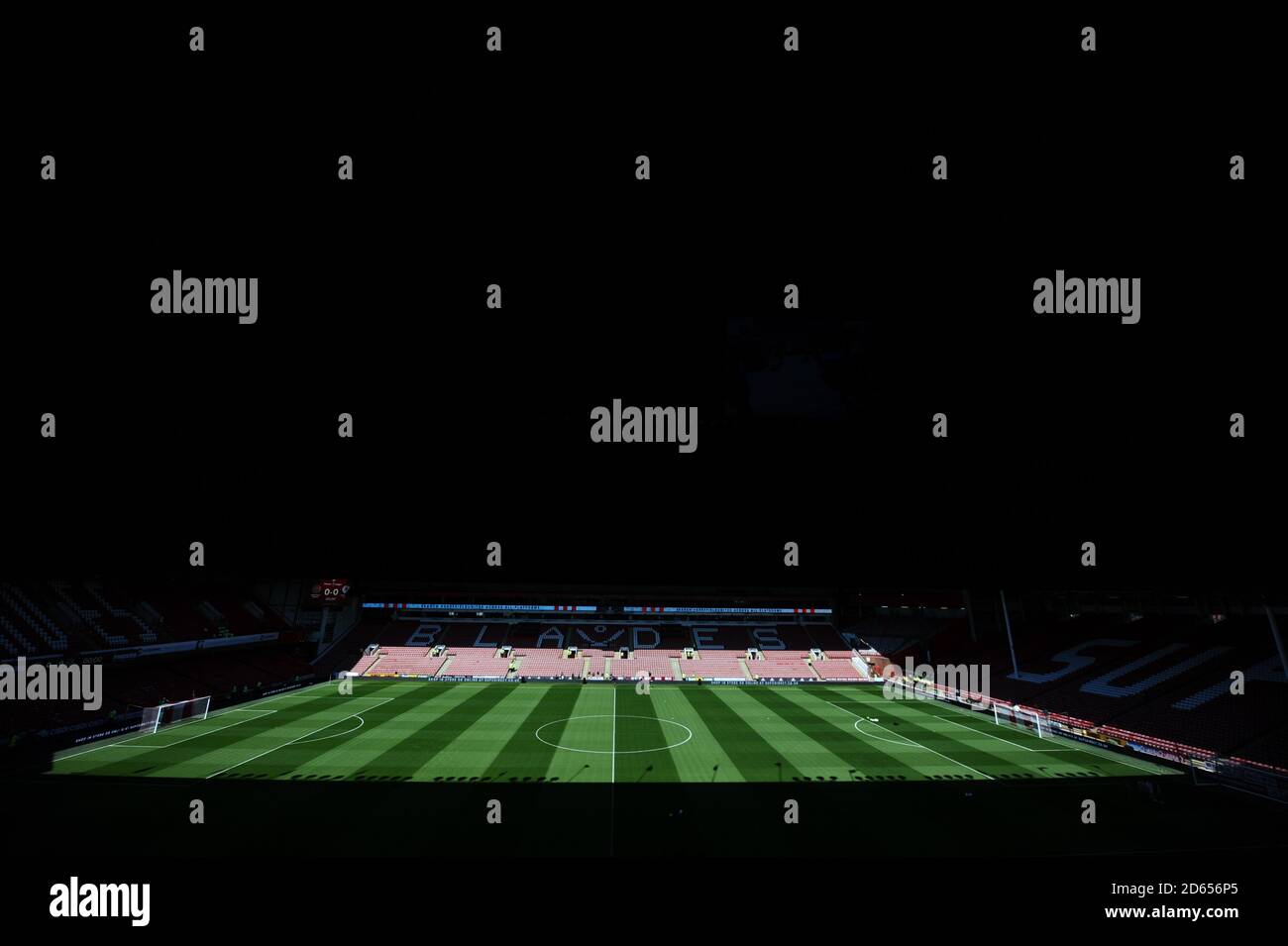 A general view inside of Bramall Lane Stock Photo - Alamy