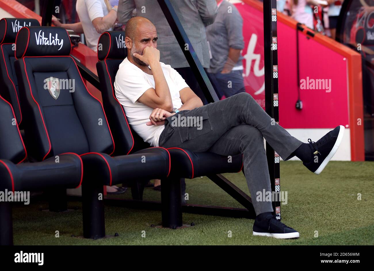 Manchester City manager Pep Guardiola Stock Photo - Alamy