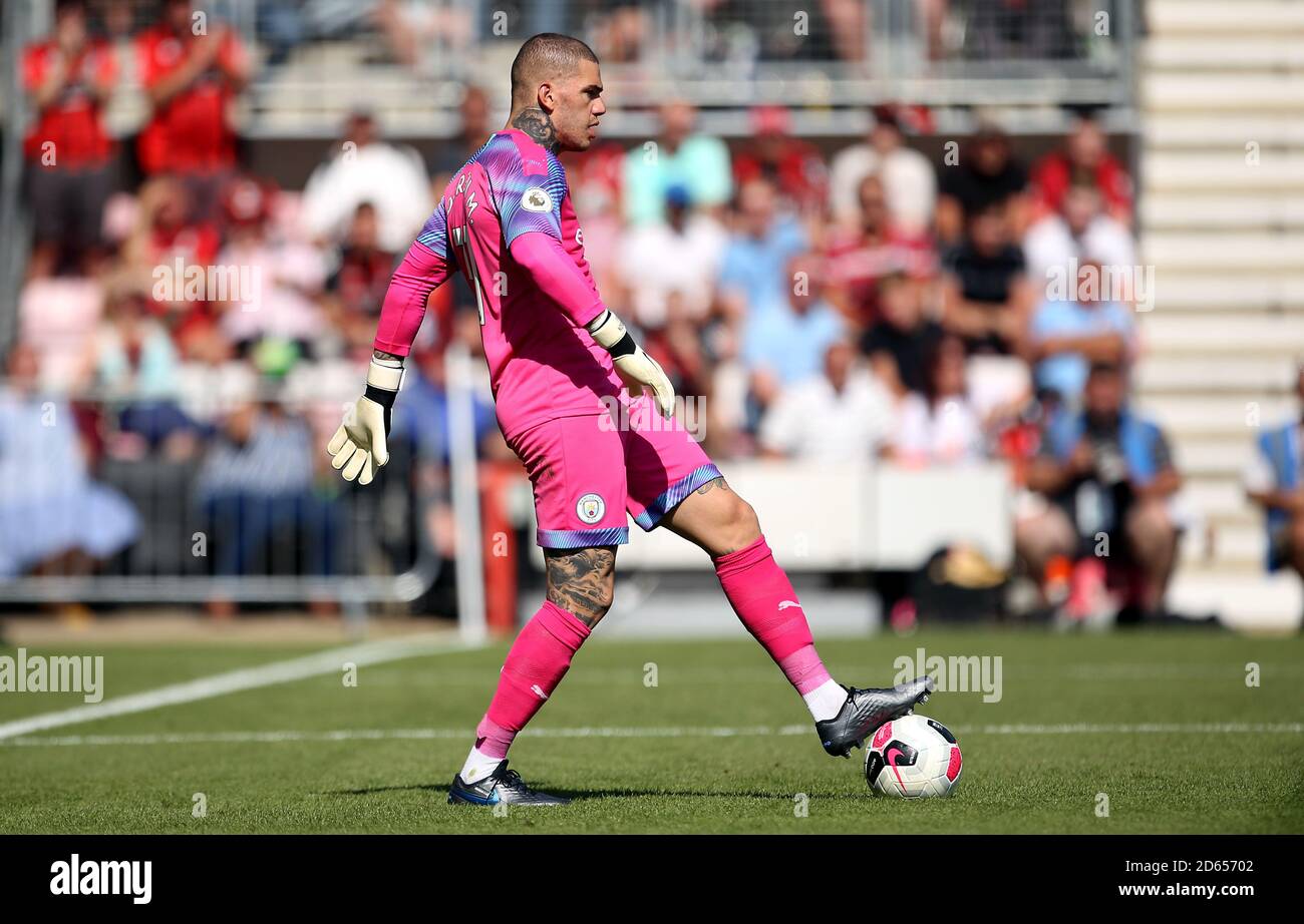 Manchester City goalkeeper Ederson Stock Photo - Alamy