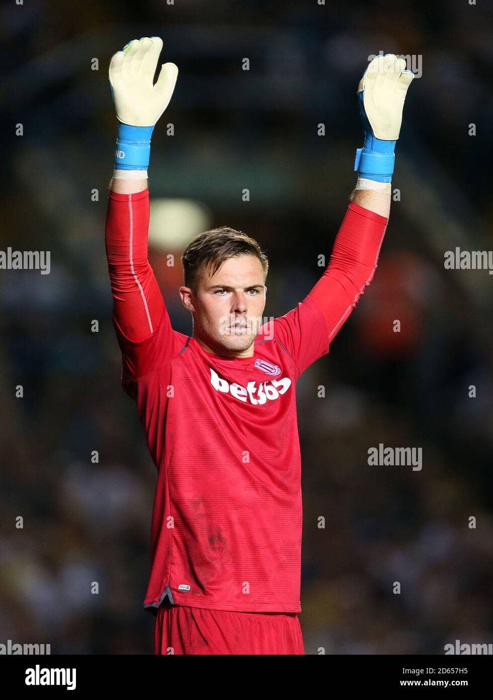 Stoke City goalkeeper Jack Butland Stock Photo - Alamy