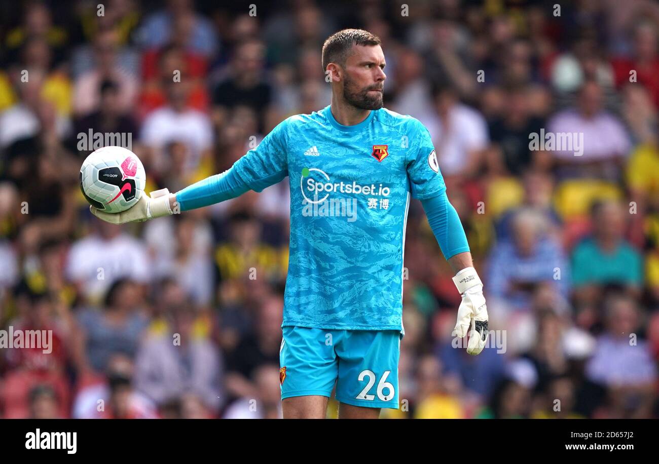 Watford goalkeeper Ben Foster Stock Photo - Alamy