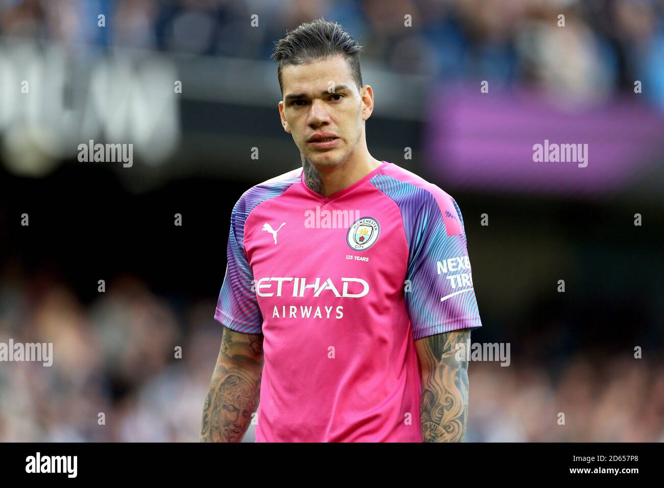 Manchester City goalkeeper Ederson Stock Photo - Alamy