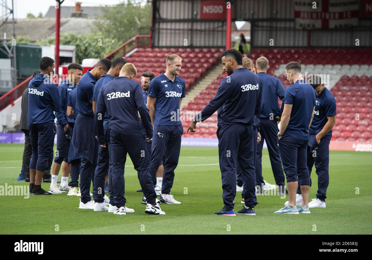 Derby county football squad hi-res stock photography and images - Alamy