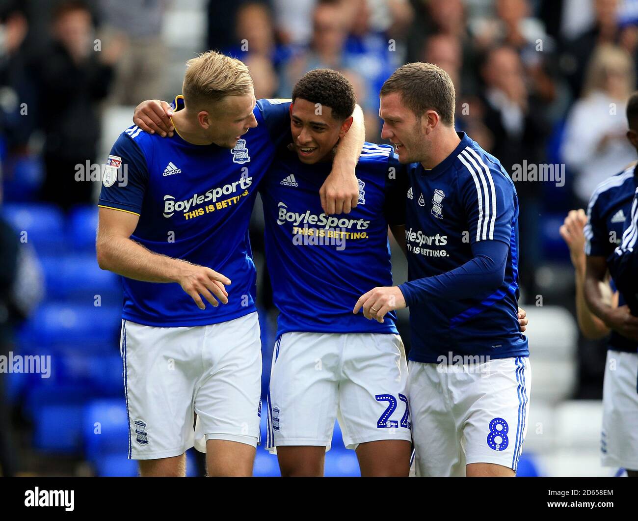 Jude bellingham birmingham celebrates hi-res stock photography and ...