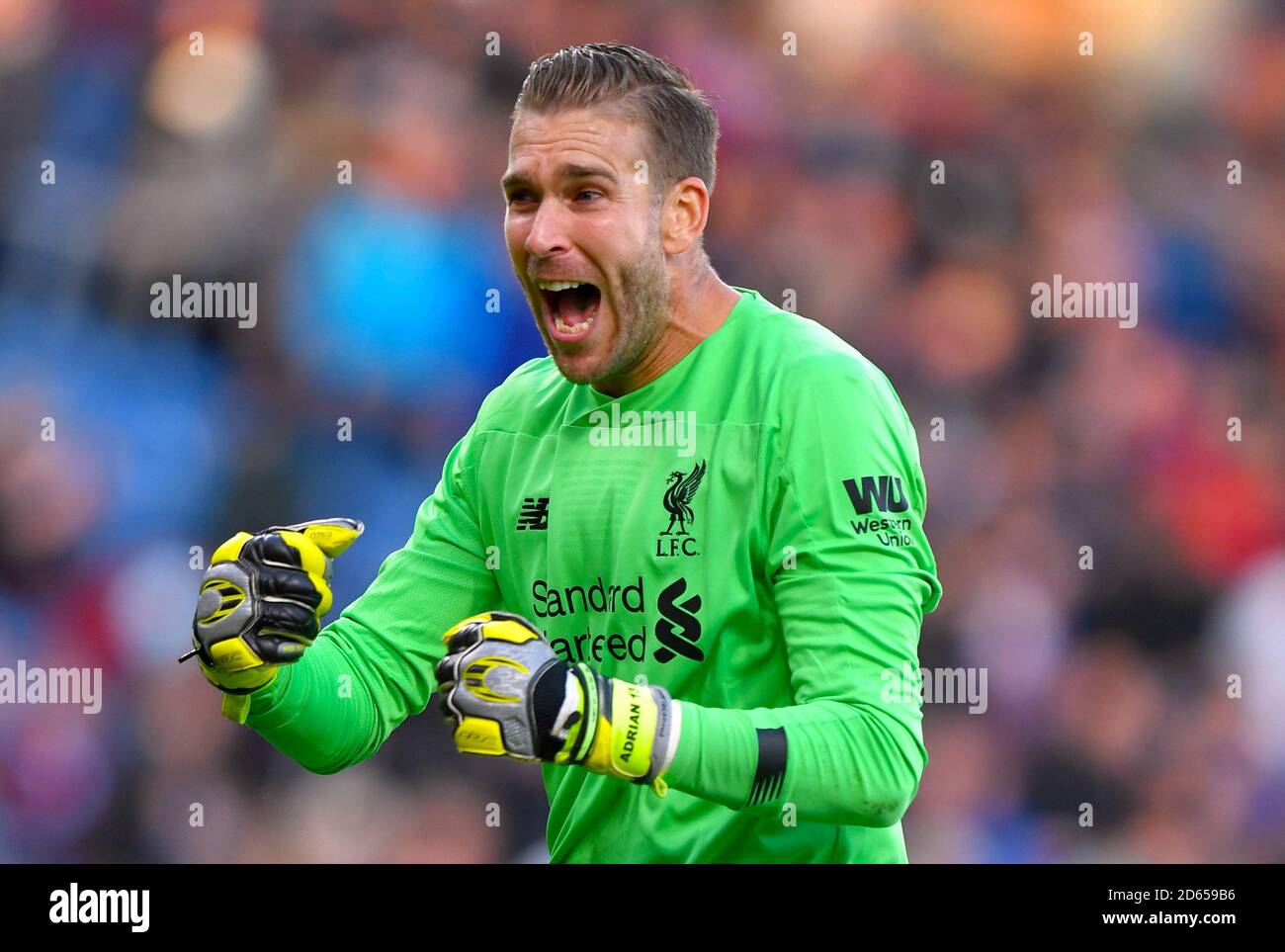 Liverpool goalkeeper Adrian Stock Photo - Alamy