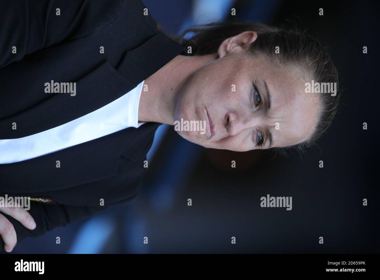 Manchester United Women's team manager Casey Stoney Stock Photo - Alamy