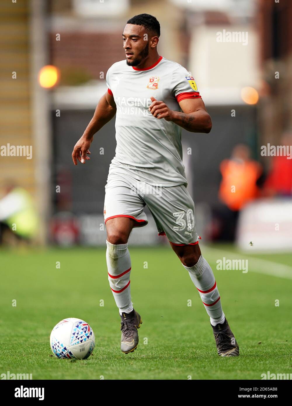 Swindon Town's Keshi Anderson Stock Photo - Alamy