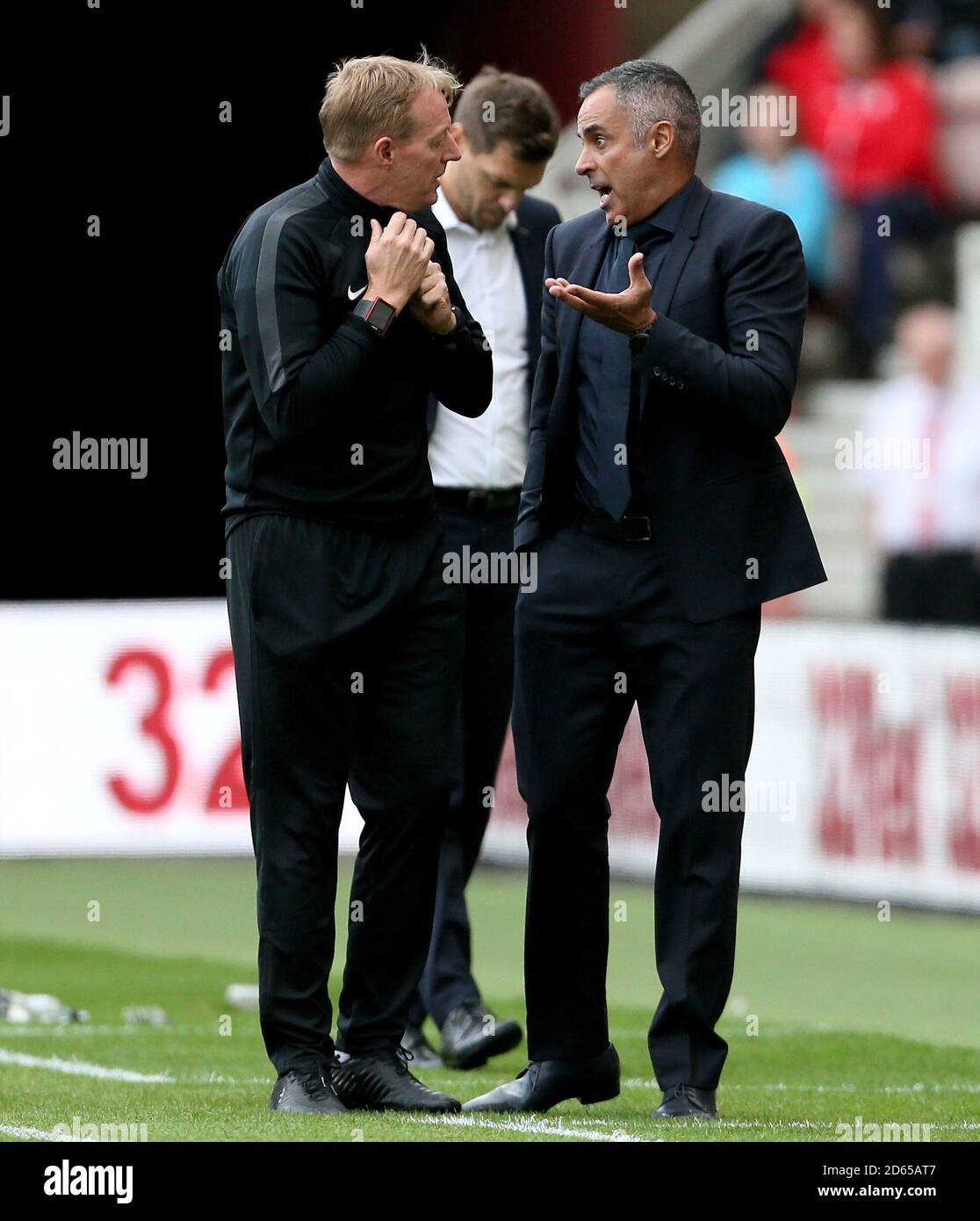 Reading manager Jose Manuel Gomes with the 4th offical Stock Photo - Alamy