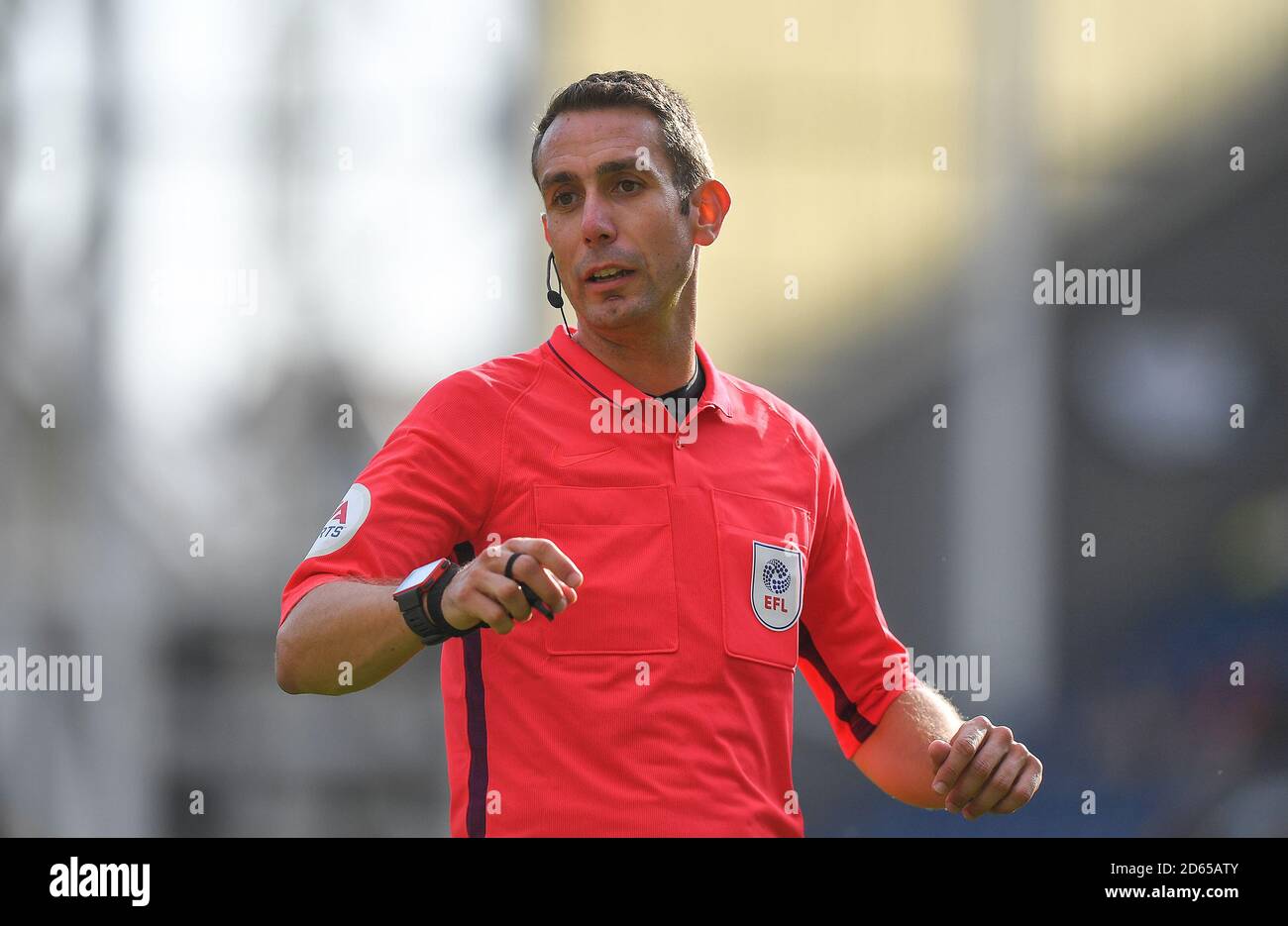 Referee David Coote Stock Photo - Alamy