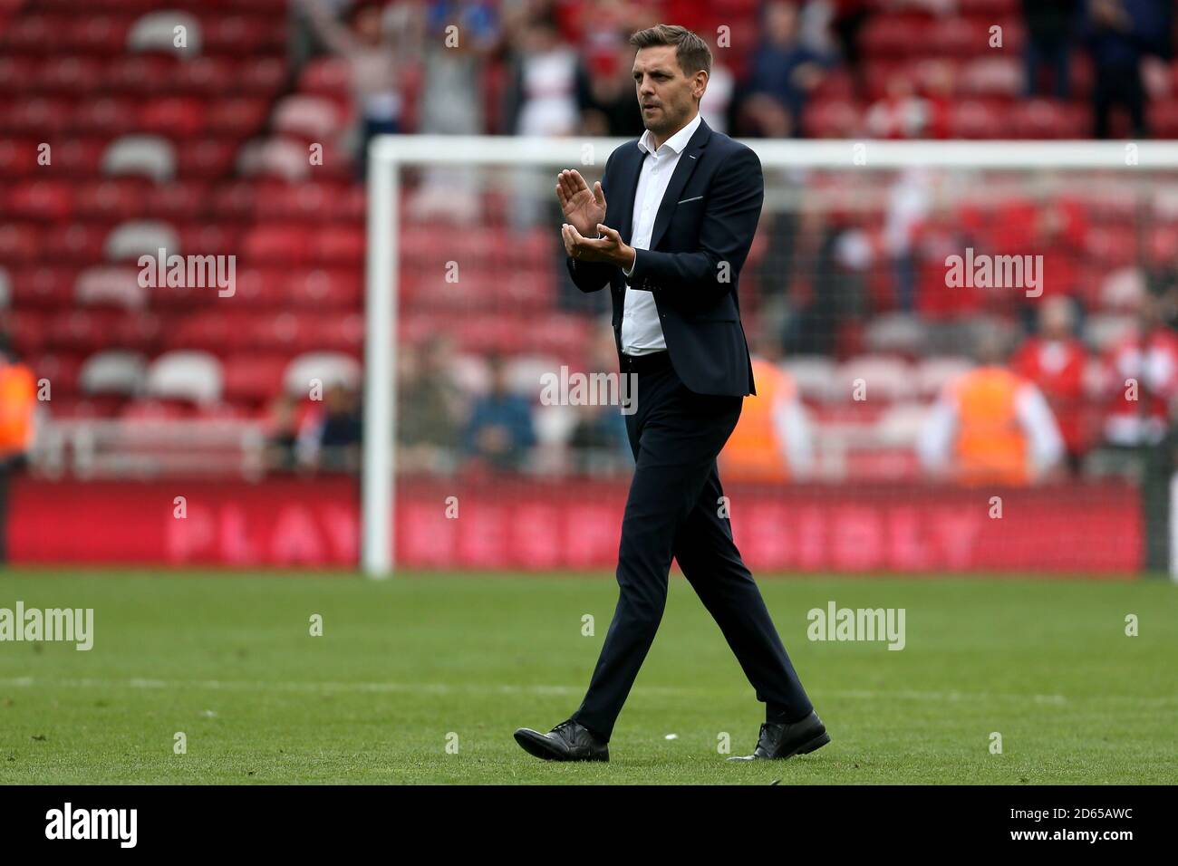 Middlesbrough manager Jonathan Woodgate after the win Stock Photo - Alamy