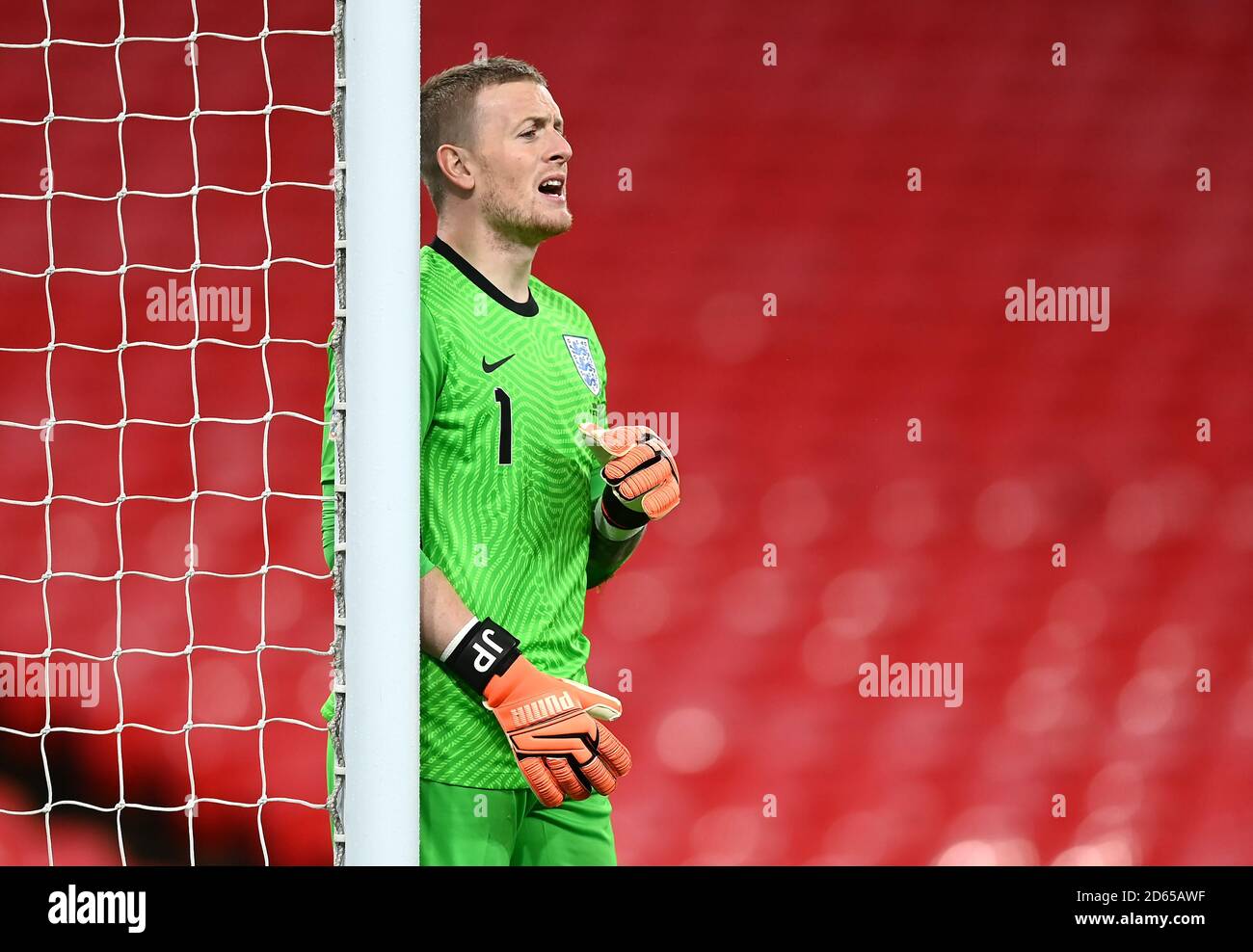 England goalkeeper Jordan Pickford during the UEFA Nations League Group ...