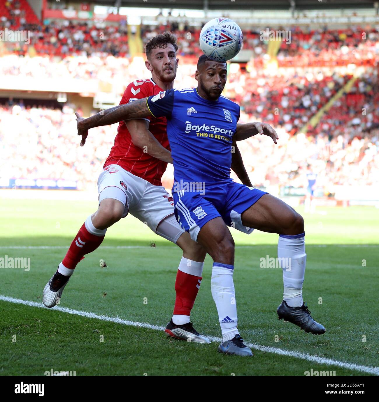 Birmingham citys david davis in action hi-res stock photography and ...