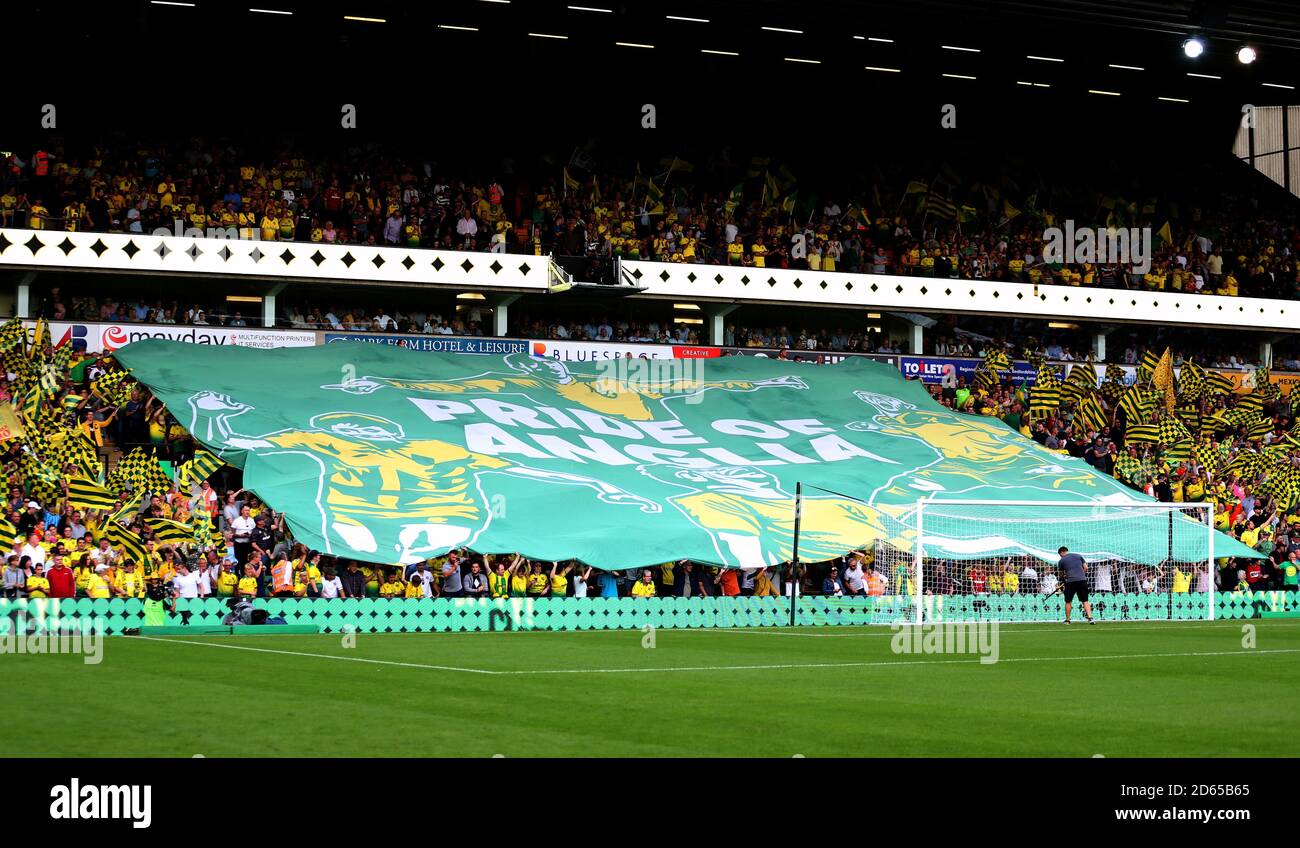 A Pride of Anglia banner Stock Photo - Alamy