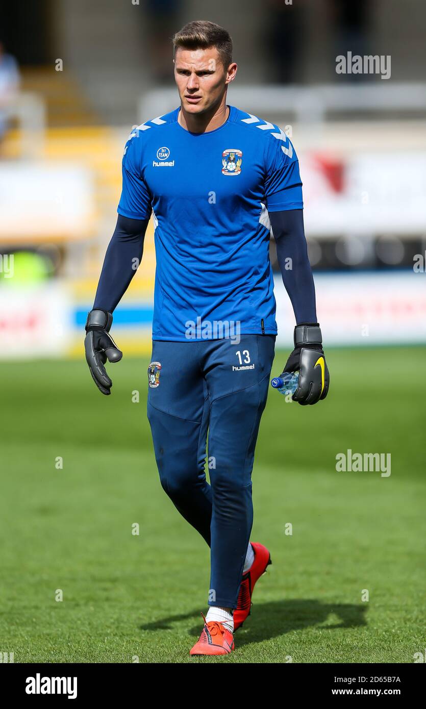 Coventry City goalkeeper Ben Wilson Stock Photo - Alamy