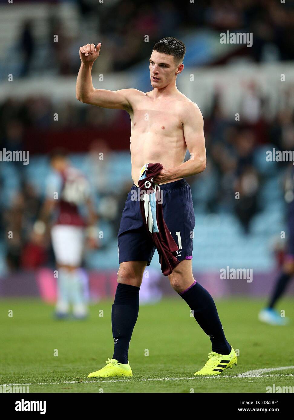 West Ham United's Declan Rice after the final whistle Stock Photo - Alamy