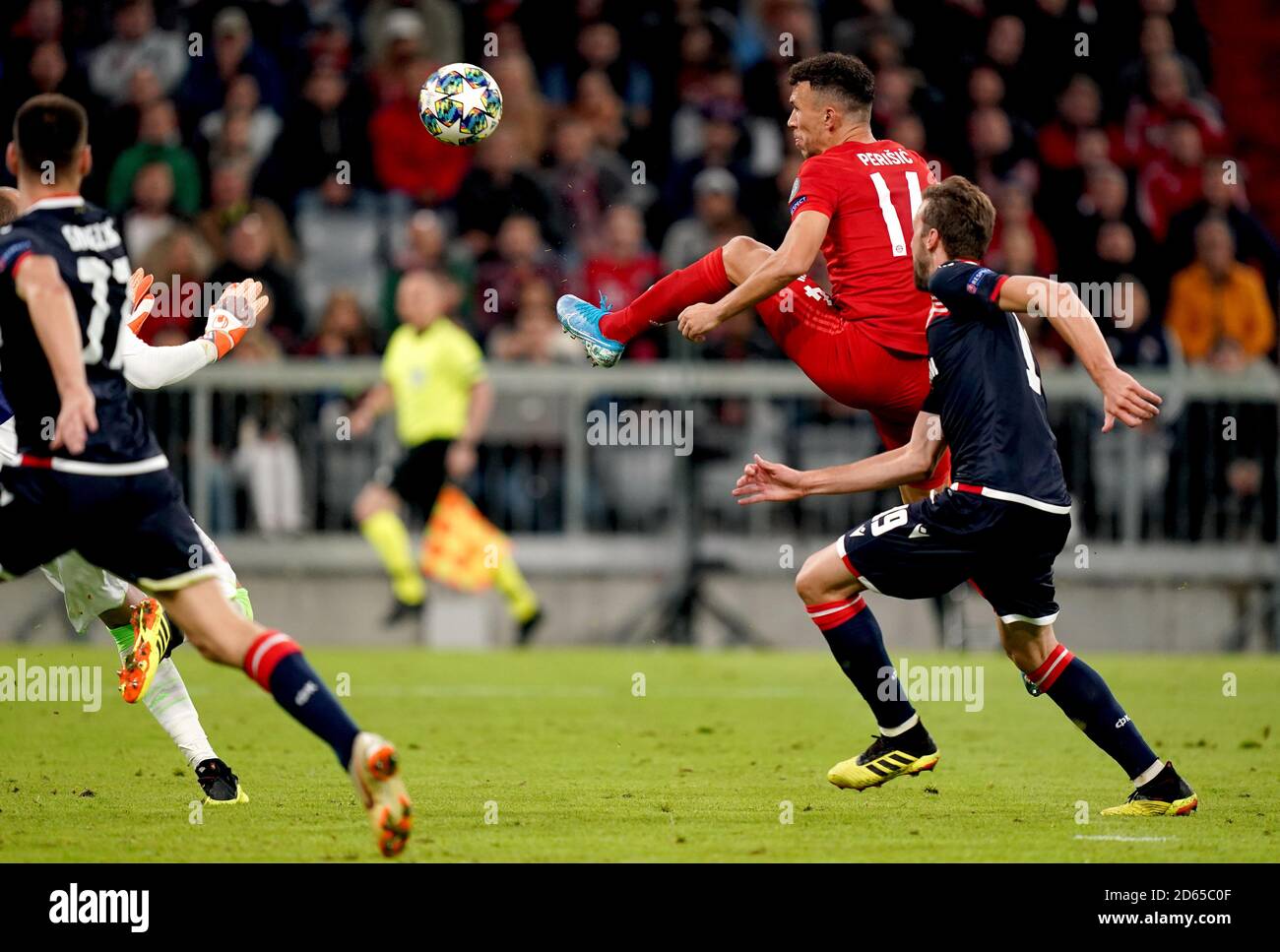 Bayern Munich's Ivan Perisic has a chance on goal Stock Photo - Alamy