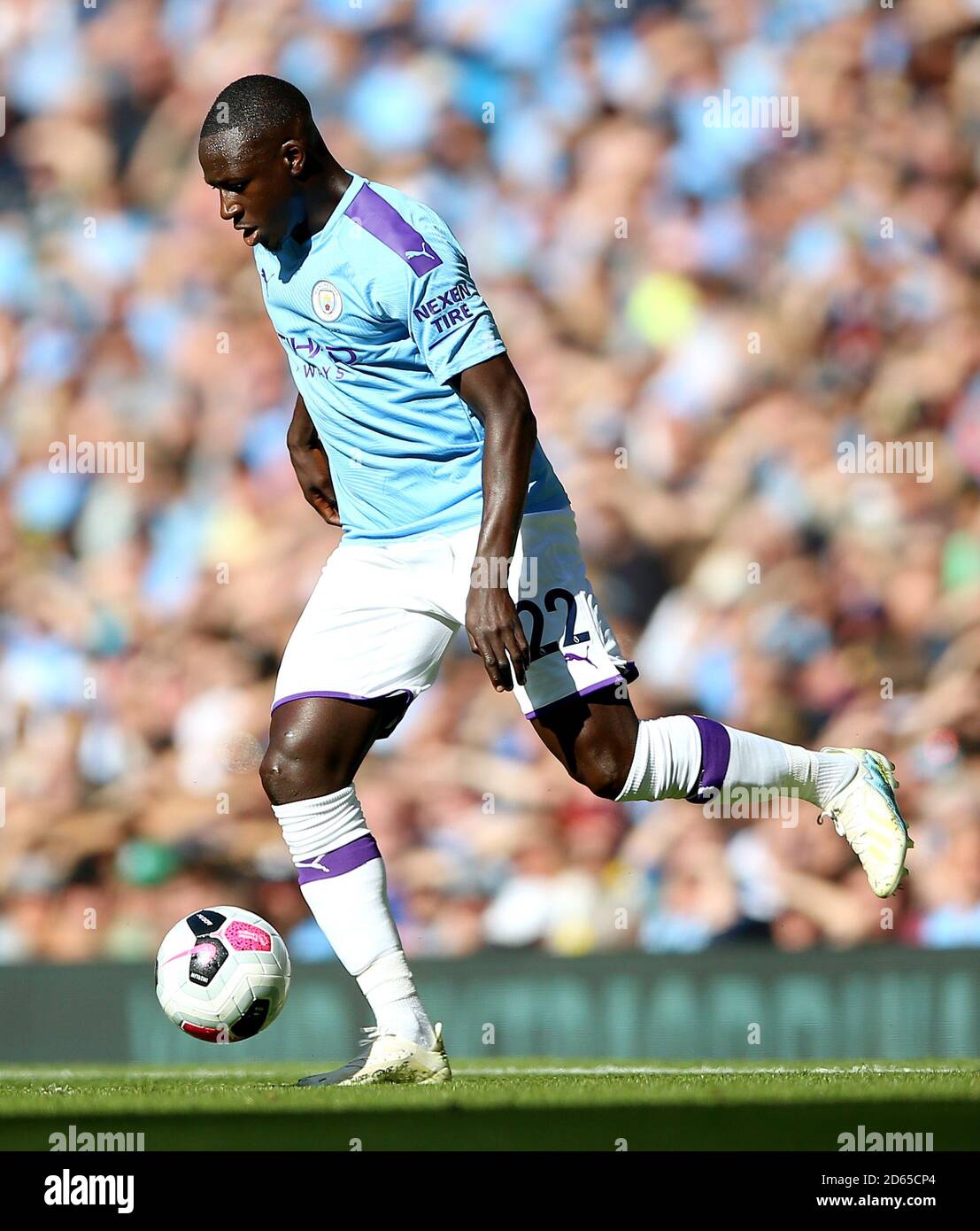 Manchester City's Benjamin Mendy in action Stock Photo - Alamy