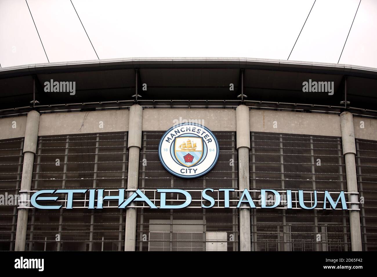 Etihad stadium champions league view hi-res stock photography and ...