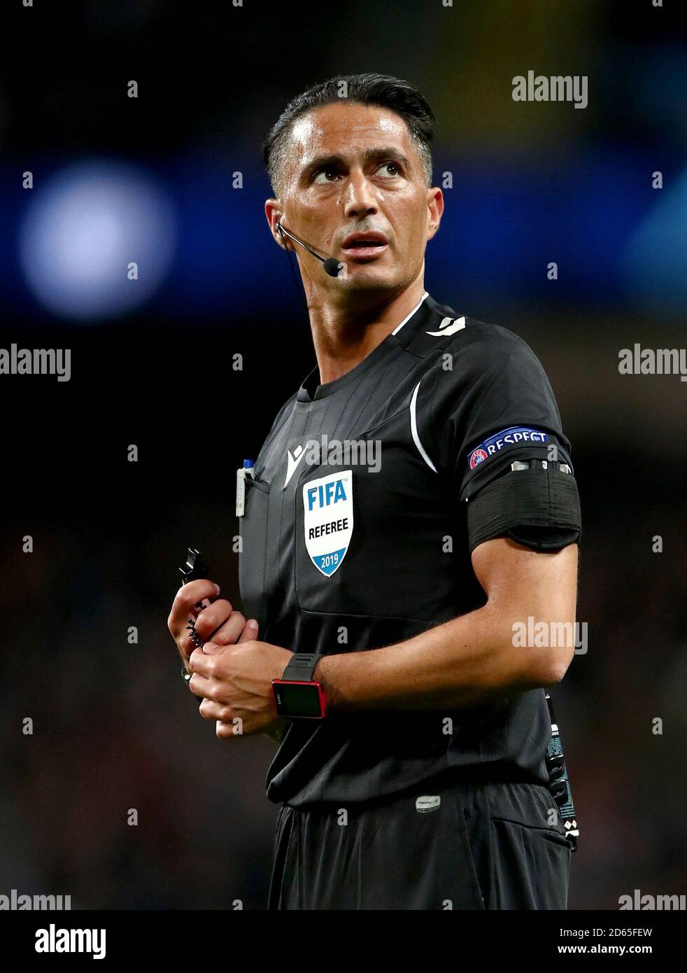 Referee Serdar Gozubuyuk Stock Photo - Alamy