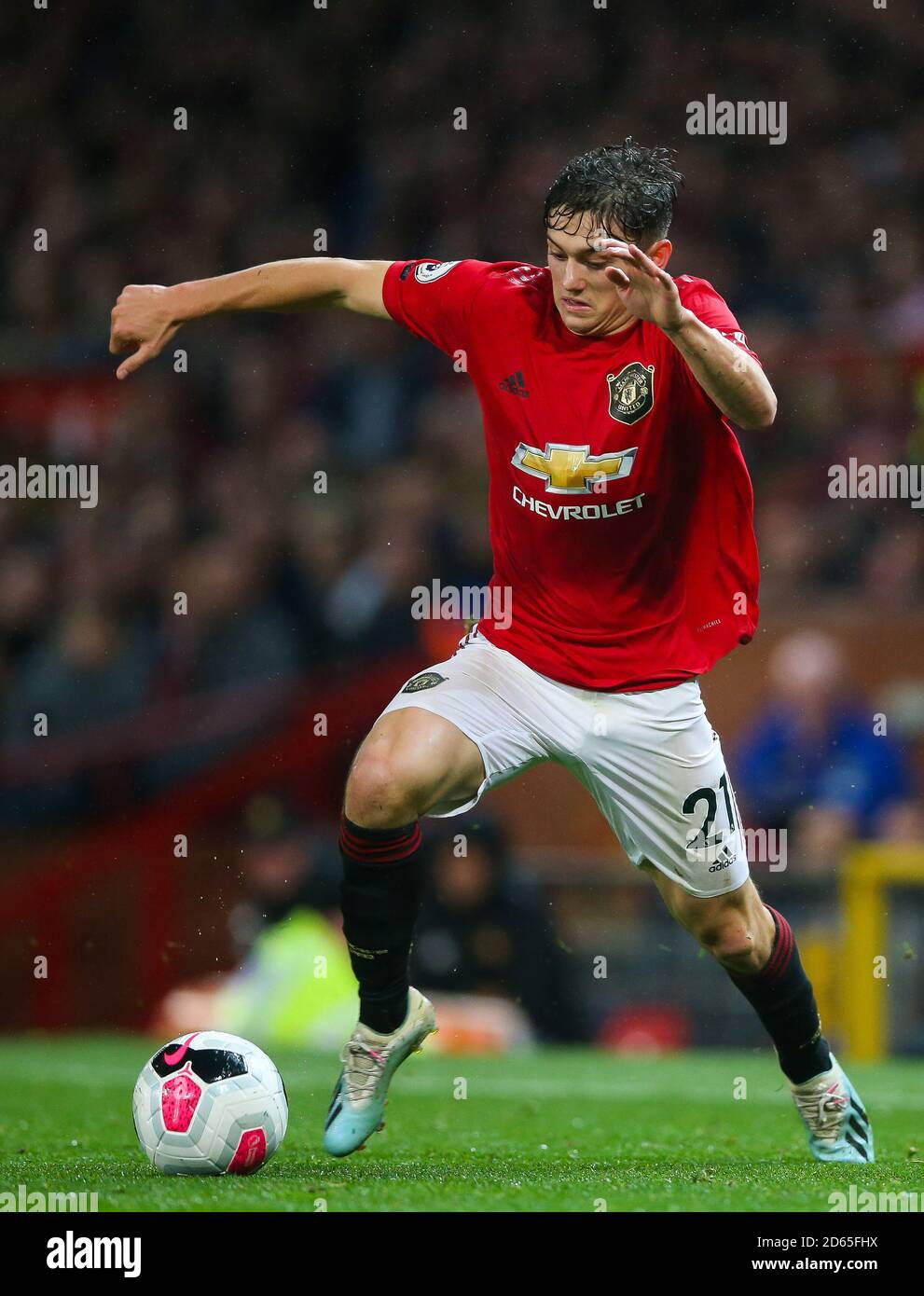 Manchester United's Daniel James during the Premier League match at Old ...