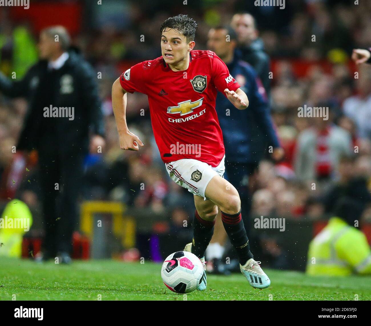 Manchester United's Daniel James during the Premier League match at Old ...
