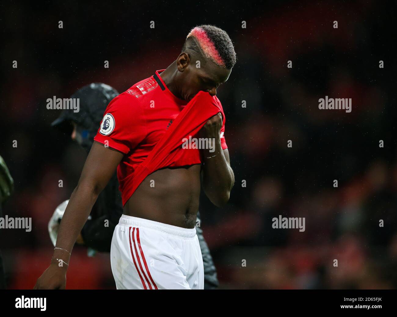 Manchester United's Paul Pogba looks dejected during the Premier League ...