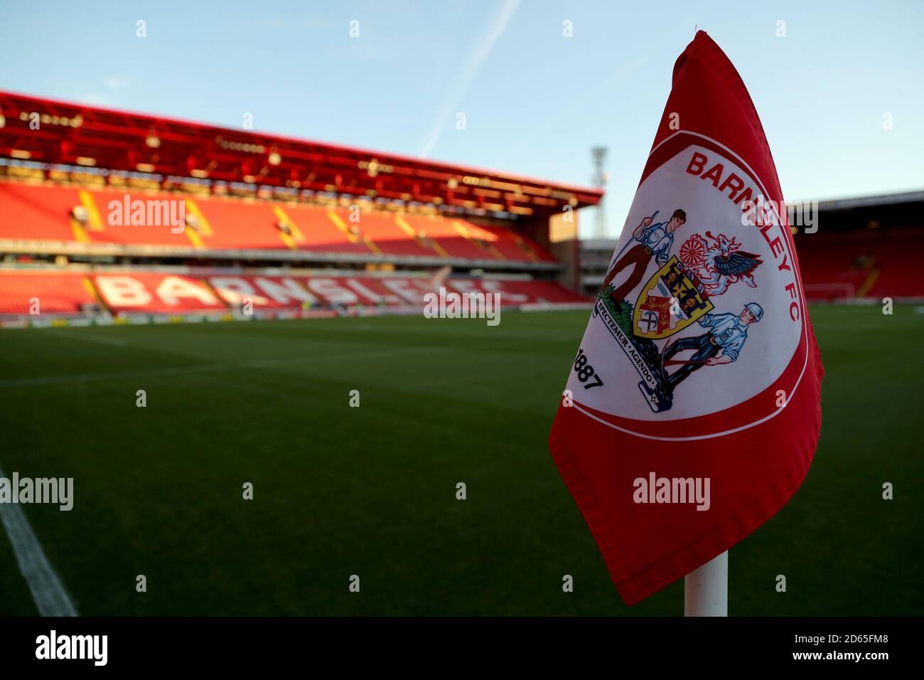Barnsley's Oakwell Stadium Stock Photo - Alamy
