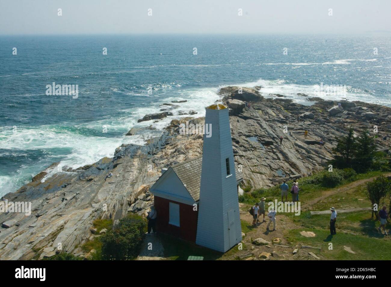 Pemaquid Point, Maine Stock Photo - Alamy