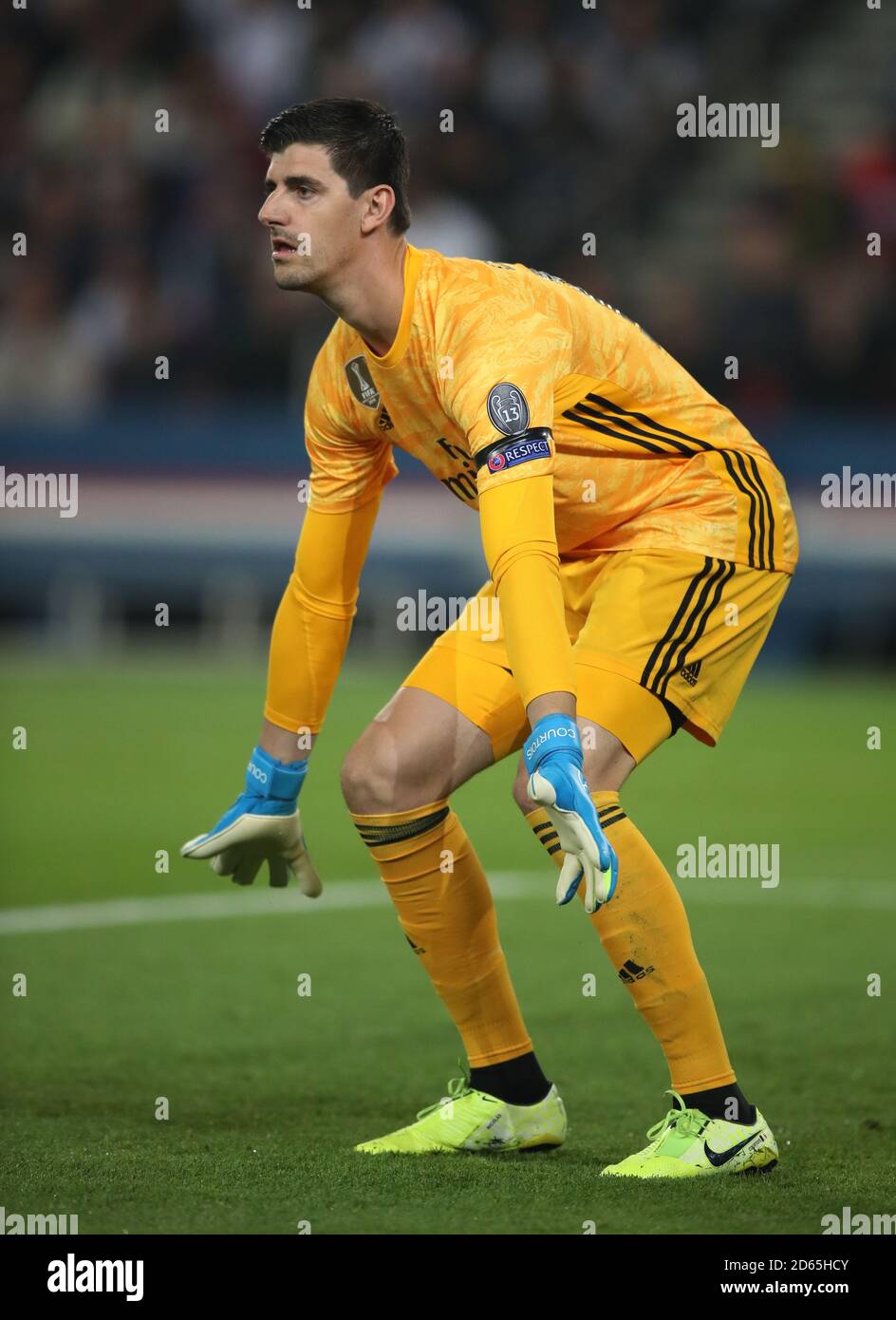Real Madrid goalkeeper Thibaut Courtois Stock Photo - Alamy