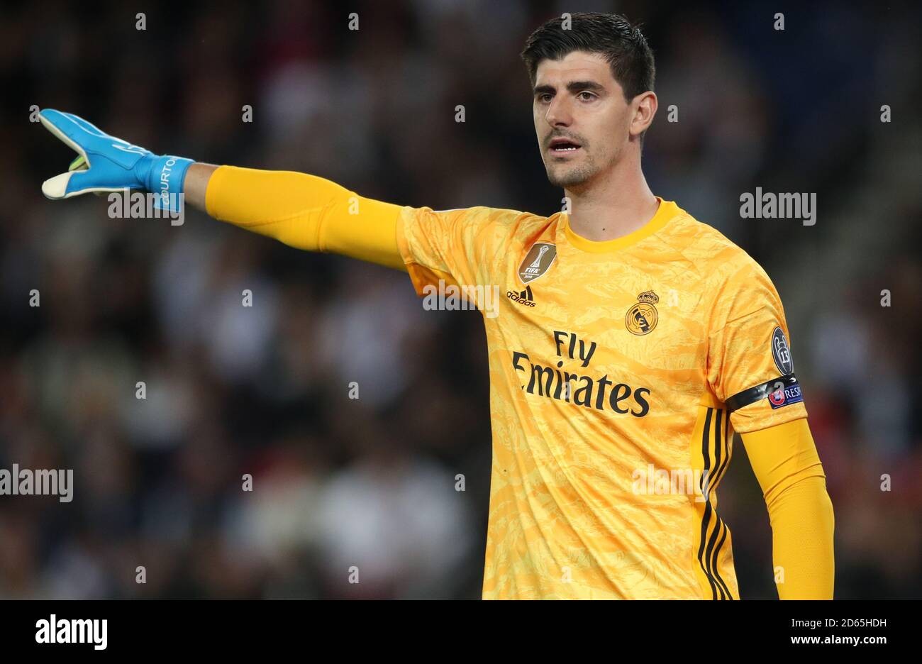 Real Madrid goalkeeper Thibaut Courtois Stock Photo - Alamy