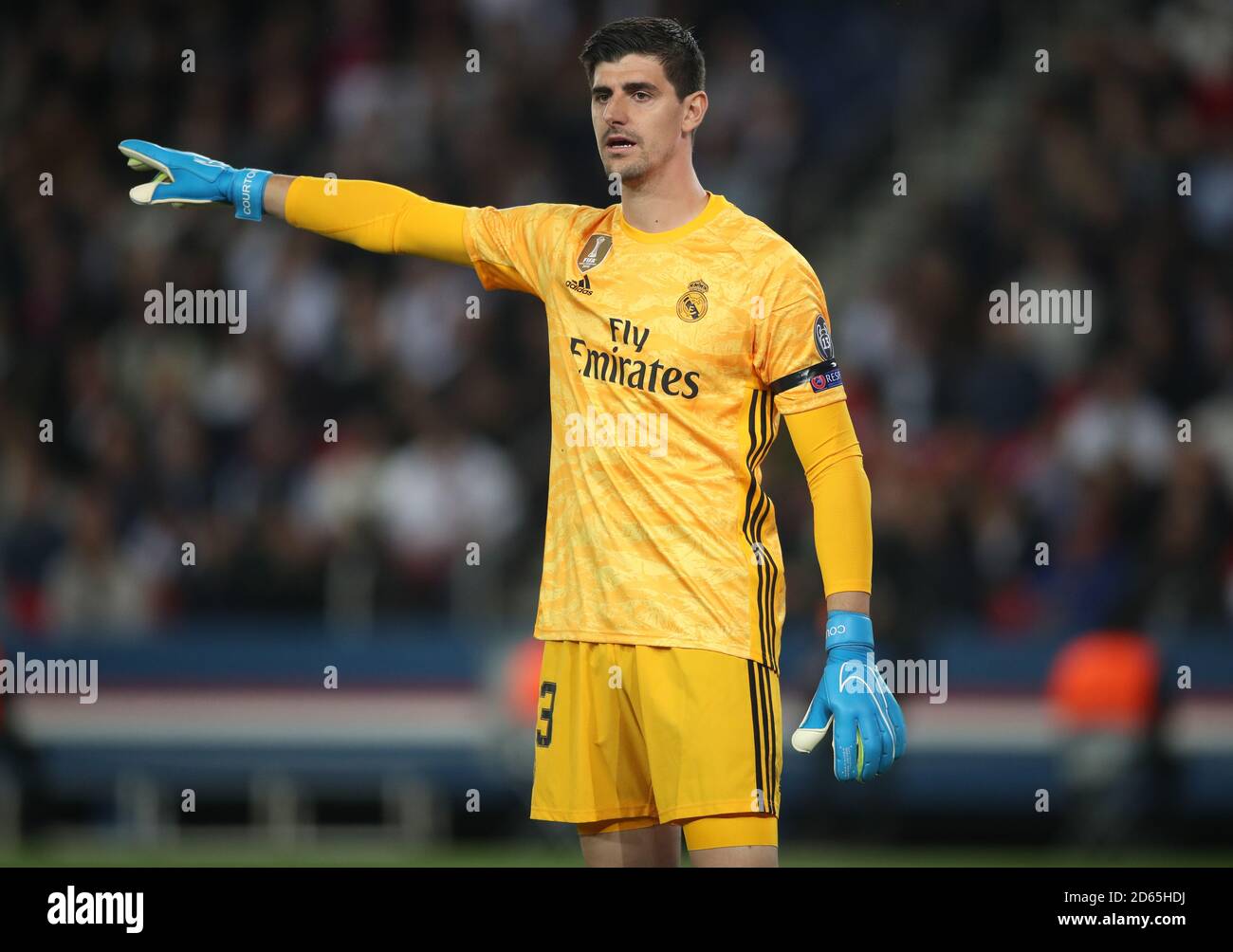 Real Madrid goalkeeper Thibaut Courtois Stock Photo - Alamy
