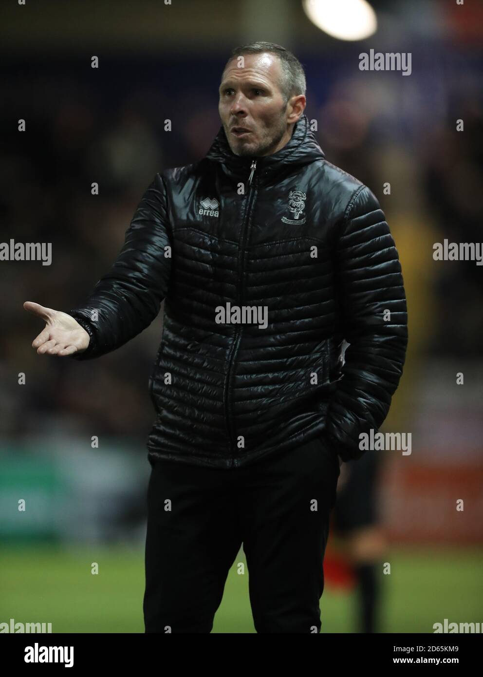 Lincoln City's manager Michael Appleton Stock Photo - Alamy