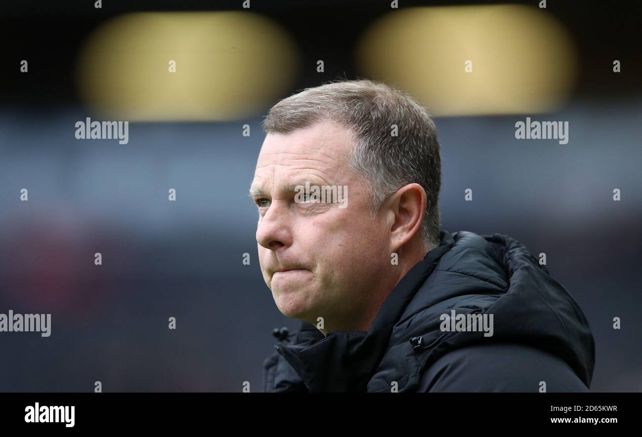 Coventry City manager Mark Robins Stock Photo - Alamy