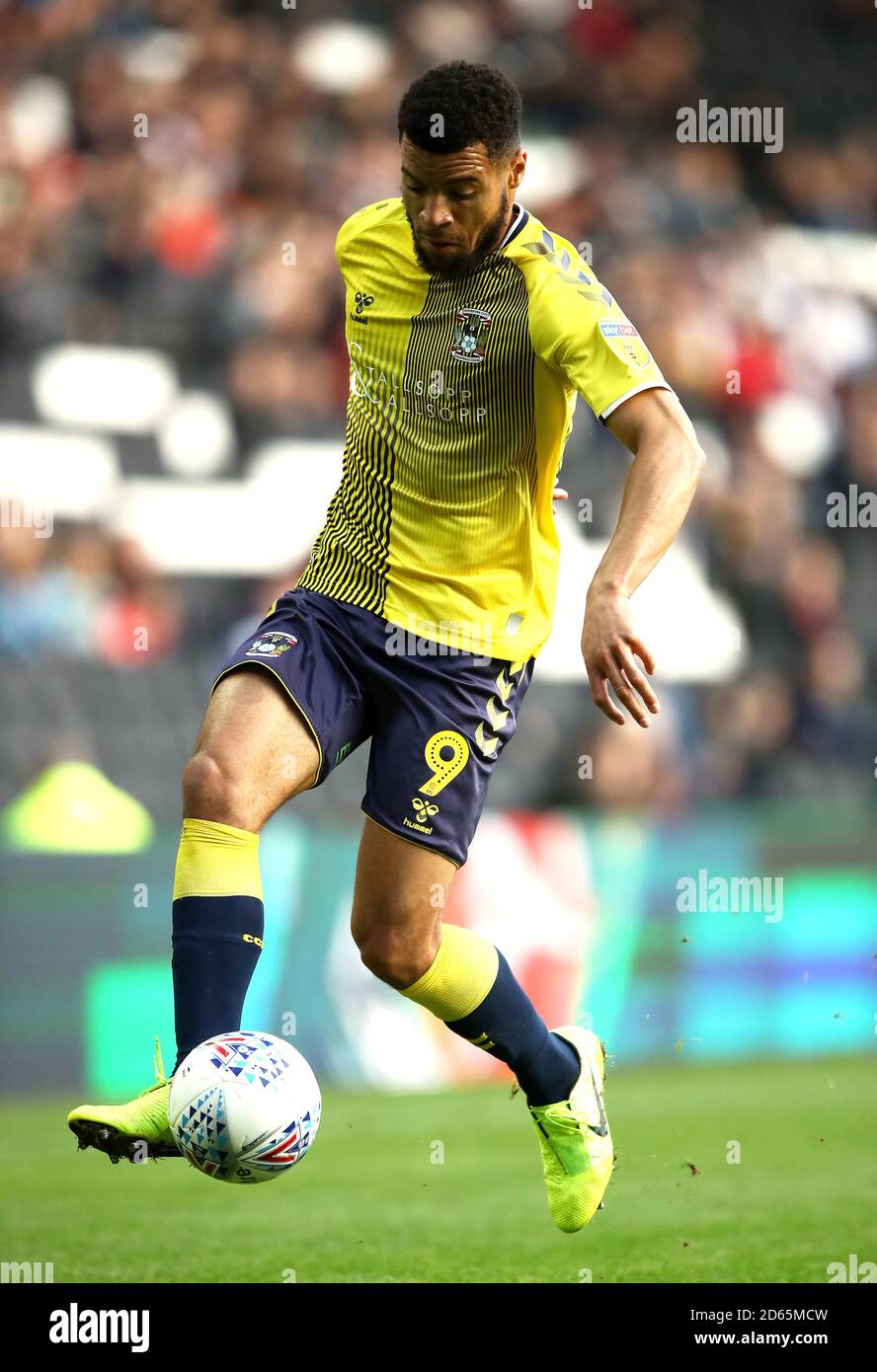Coventry City's Maxime Biamou Stock Photo - Alamy